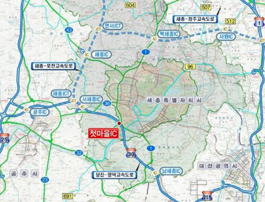 [사설] 행정수도 대비 세종 첫마을IC 건설 서둘러야