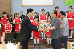 공주시 반포면 광명교회 '라면 음악회'로 이웃돕기 실천