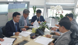 이응우 계룡시장, 행정안전부 방문 국비확보 총력